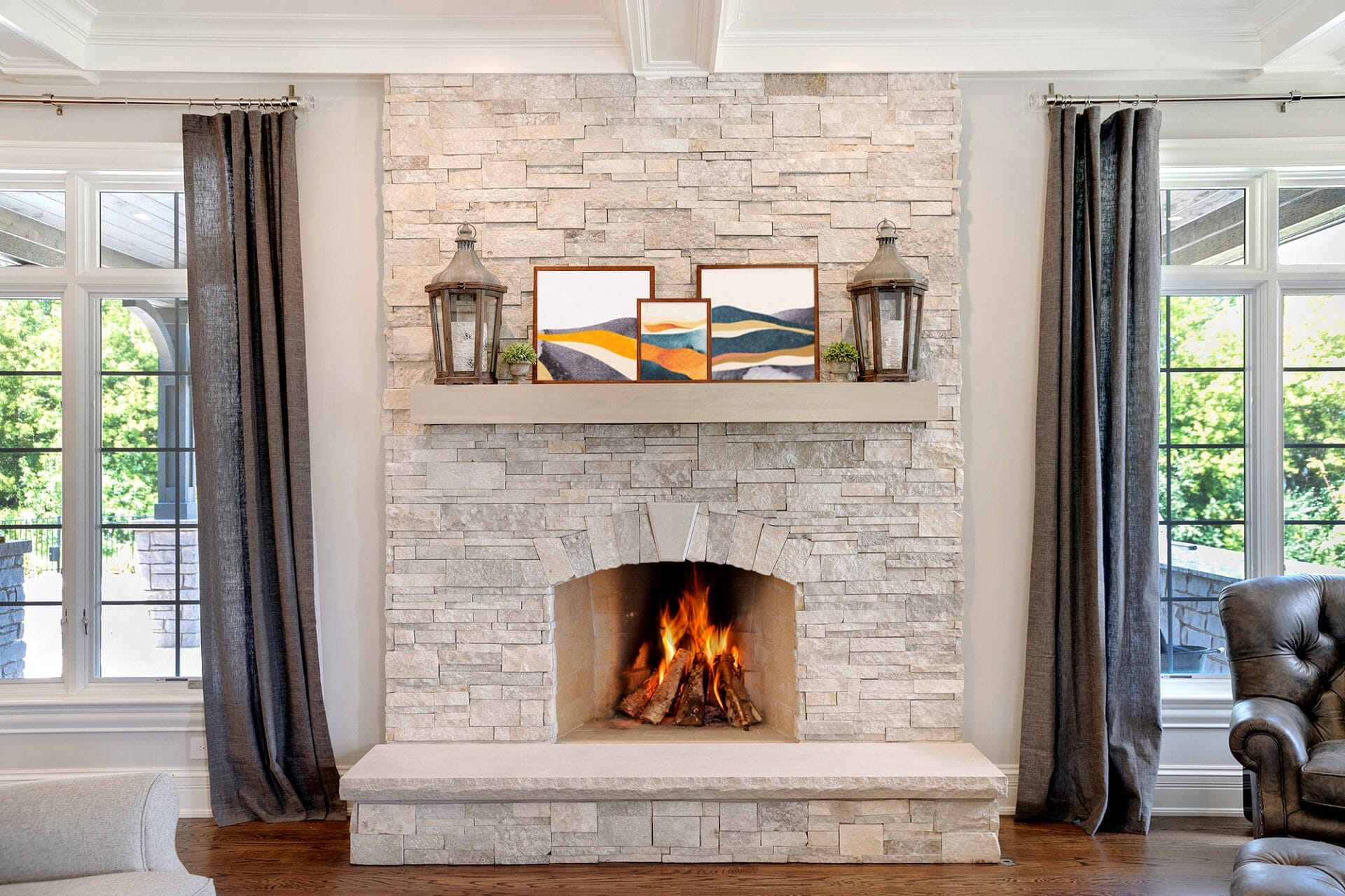 Step by Step Guide to Reface a Fireplace Surround and Hearth - This Old ...