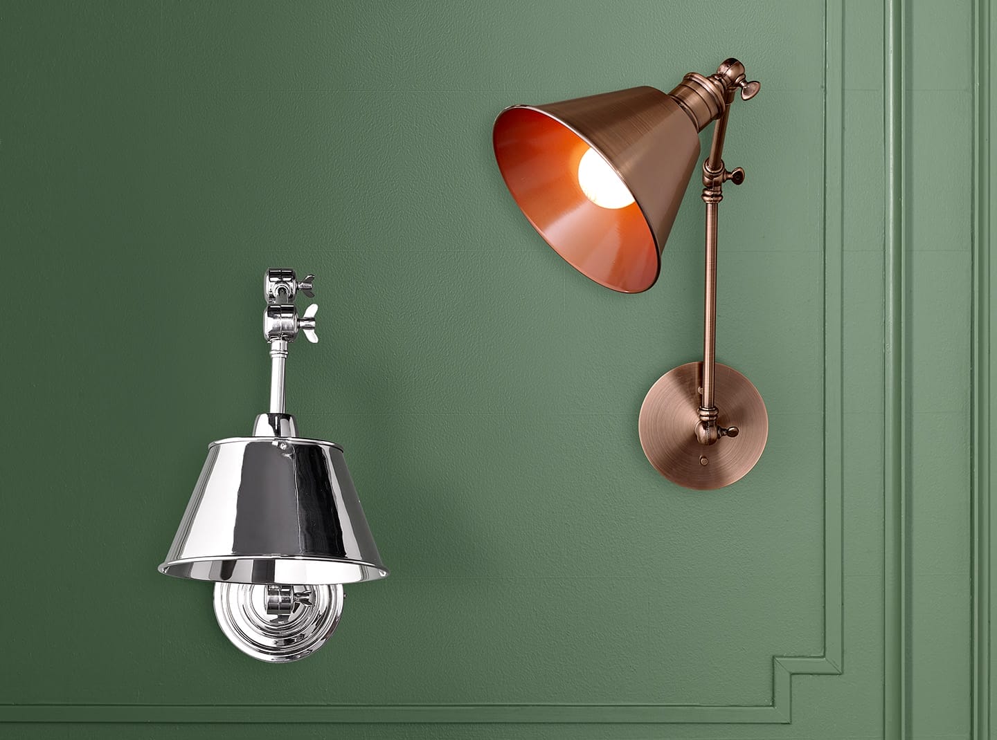 Articulating Library Lights - This Old House