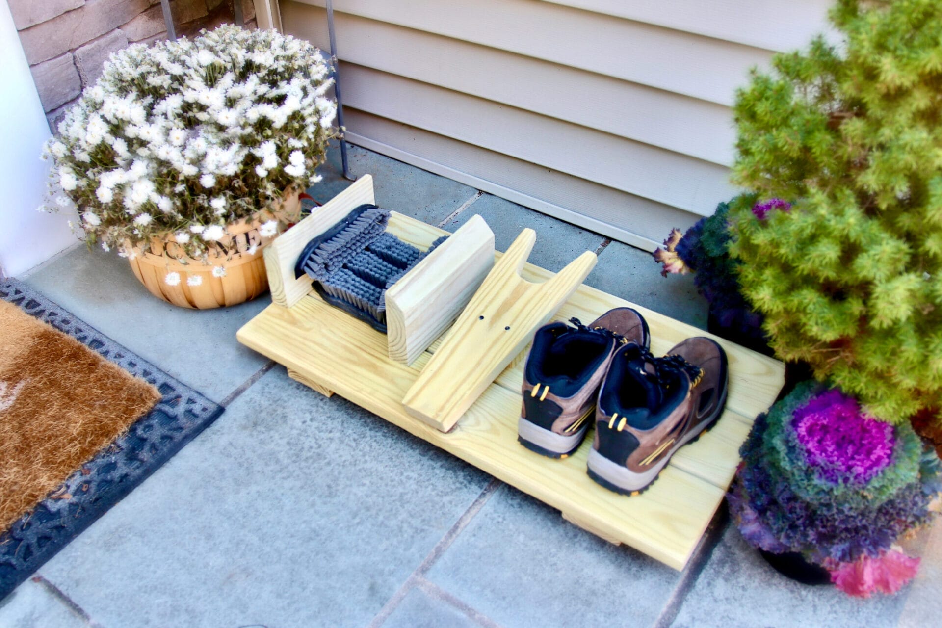 How to Build a Boot Washing Station - This Old House